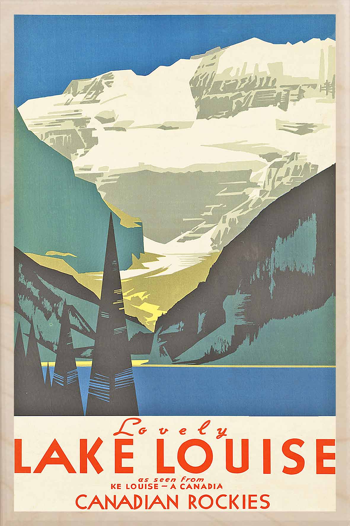 Canada Travel Cards by The Wooden Postcard Company – THE WOODEN ...